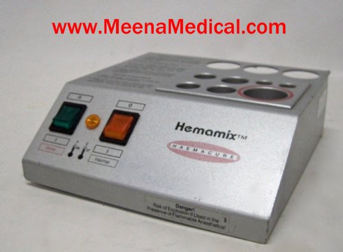 Hemamix Haemacure Incubator and Stirrer